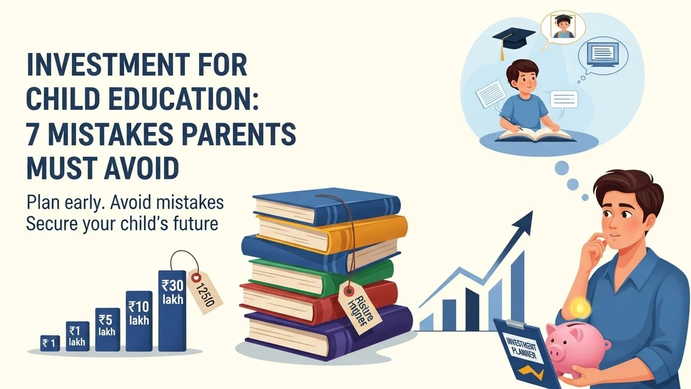 Investment for Child Education: 7 Mistakes Parents Must Avoid